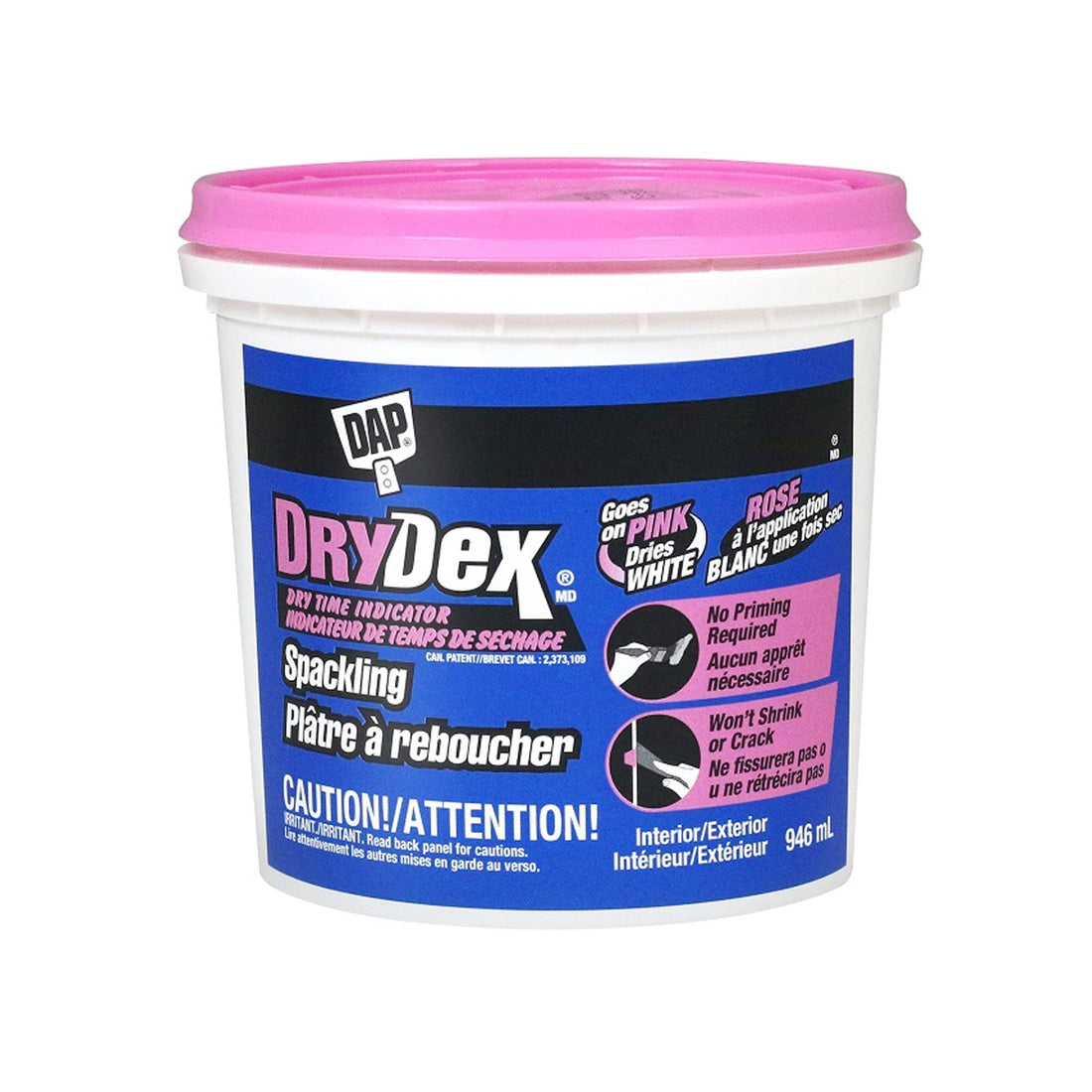 DAP DryDex Spackling 946 mL – Galt Paint & Paper Co.